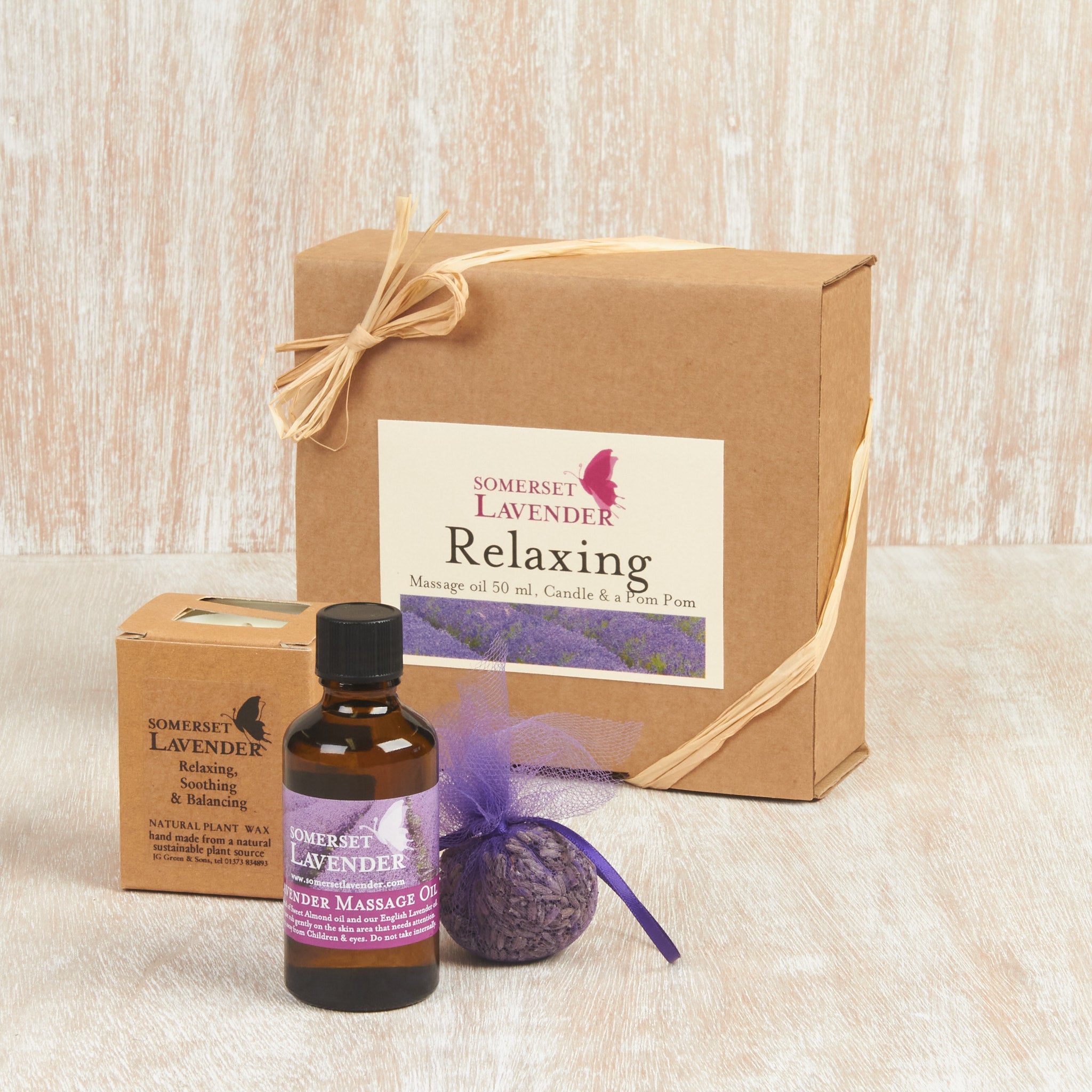 Relaxing Gift Box | Somerset Lavender
